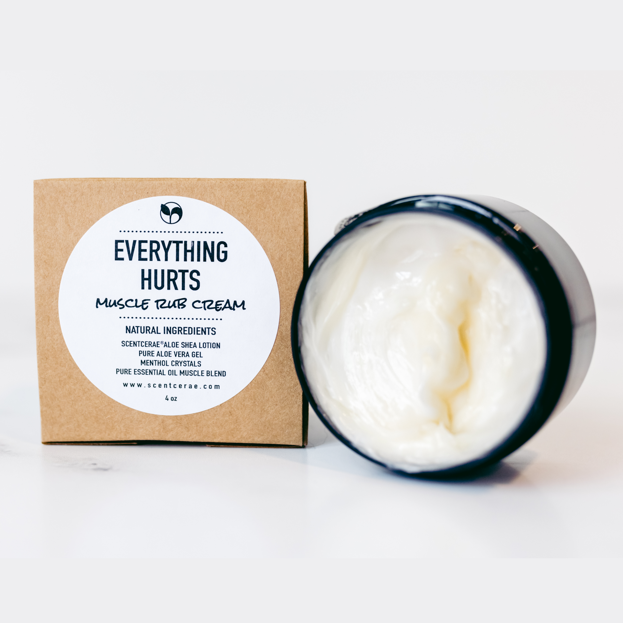 EVERYTHING HURTS Muscle Rub on 4oz Cream – 906 & Co.